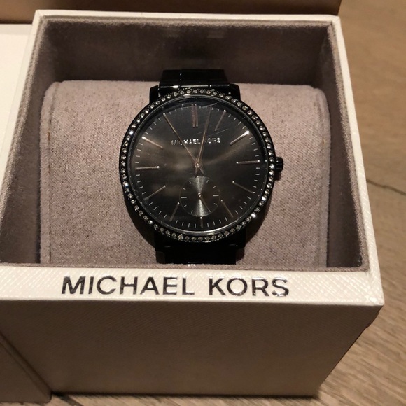 MICHAEL Michael Kors | Accessories | Michael Kors Watch Black W ...